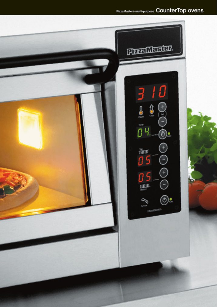 PizzaMaster תנור דלפק - FeinCook | לבשל כמו שחלמתם